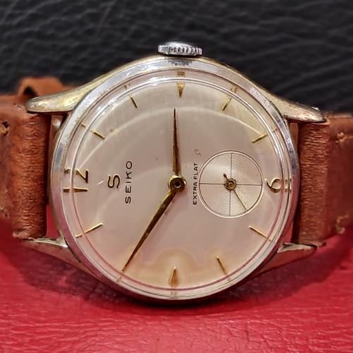 Jual SEIKO EXTRA FLAT SUB SECOND DIAL 13025 HAND WINDING Not Rolex ...