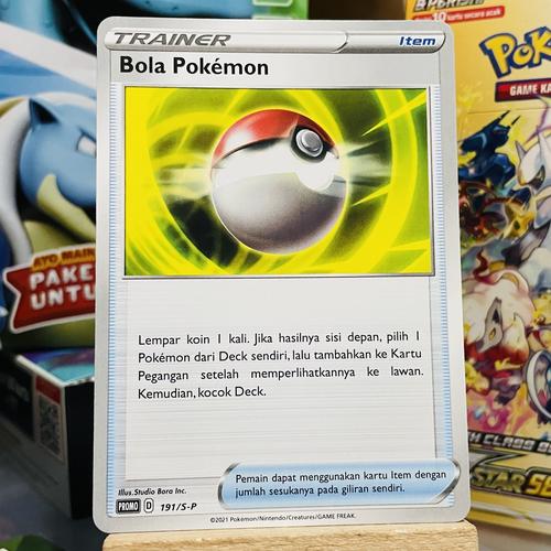 Jual Bola pokemon promo ball Kartu Pokemon Indonesia TCG card - Kota ...
