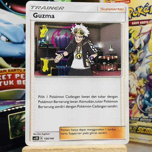 Jual Guzma - supporter Kartu Pokemon Indonesia TCG card - Kota Tangerang - Tokutoys | Tokopedia