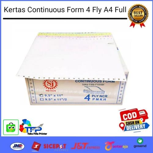 Jual kertas continuous form 4 ply A4 Full - Jakarta Pusat - RAY PRINT ...