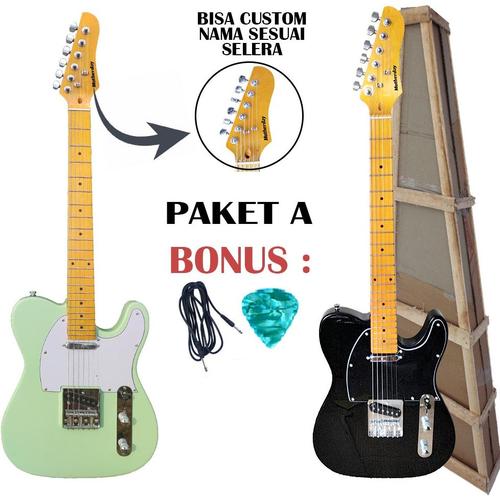 Jual Gitar Listrik Elektrik Motherday Seri TL 21 FREE PACKING KAYU ...