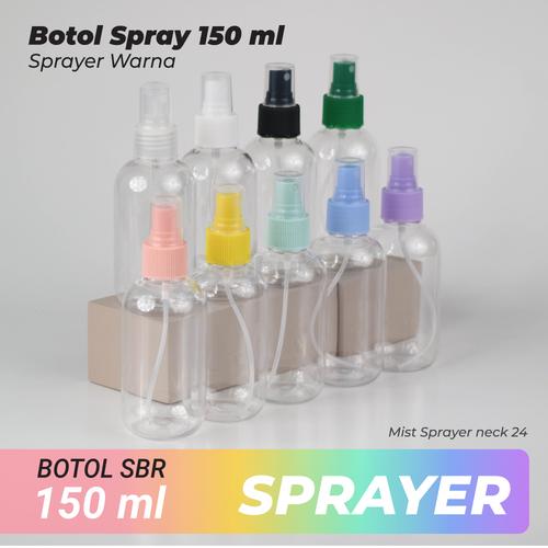 Jual Botol Spray 150 ml / Botol SBR Spray 150ml / Botol Spray Warna ...