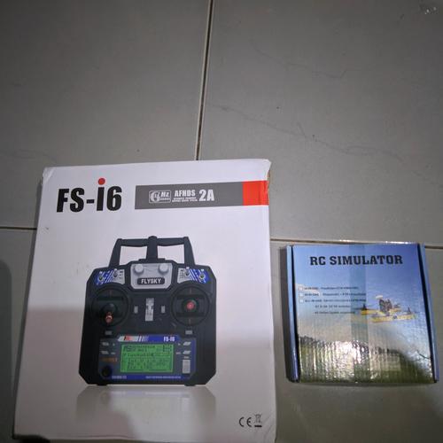 Jual paket Flysky i6 2.4G rx ia6b + dongle RC Simulator - 36 - Kab ...