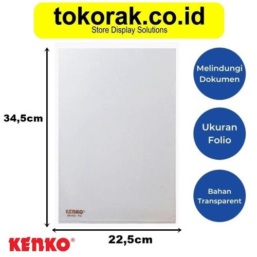 Jual MAP L BENING KENKO CLEAR SLEEVES FOLIO 801 HG SLEEVE 801HG FILE ...
