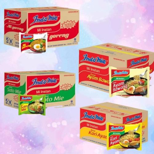 Jual INDOMIE 1 Dus/Karton Isi 40 pcs All Varian Rasa Mie Goreng / Kaldu ...