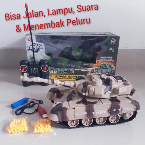 Jual Mainan Rc Tank T90 - Mainan Mobil Rc War Tank T90 Besar - Kota ...