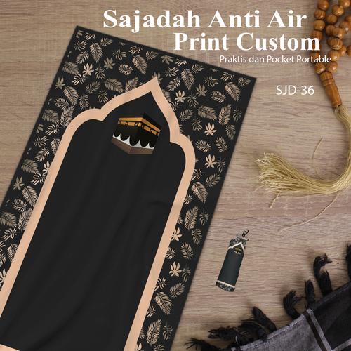 Jual Sajadah Traveling Anti Slip Waterproof Lipat Sejadah Custom Nama ...