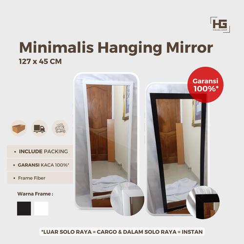 Jual Cermin dinding Minimalis FullBody 127x45cm| Cermin Full Body |BACA ...
