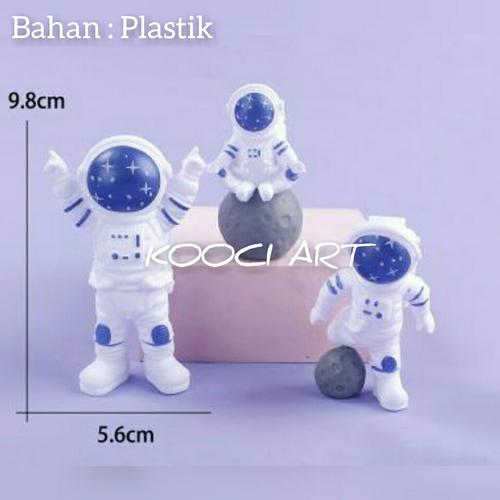 Jual Cake topper Astronout pajangan action figure miniatur mainan ...
