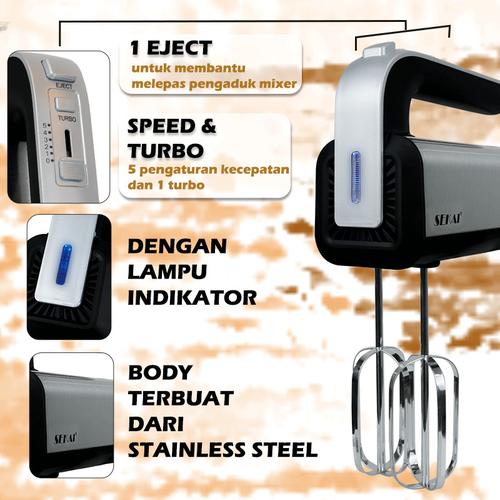 Jual Sekai Hand Mixer MX 681 H - Jakarta Pusat - Ovomaltine Online Shop ...