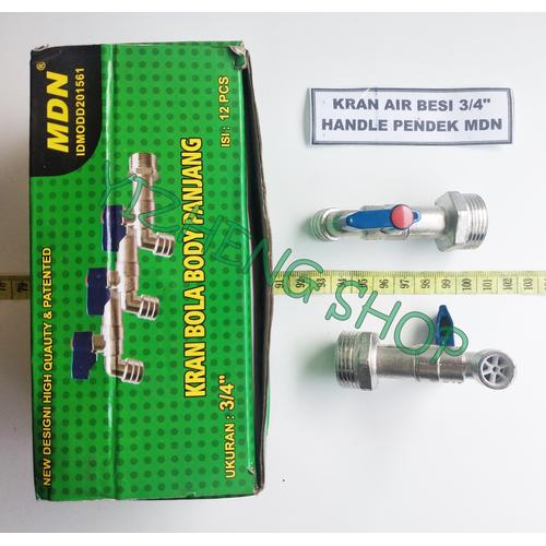 Jual KRAN AIR BESI HANDLE PENDEK 3/4 INCH MDN - Kab. Sidoarjo - YIZHENG SHOP | Tokopedia