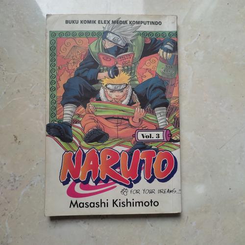 Jual Komik Naruto Vol 3 Original - Kota Surabaya - Living Tribunal Comicstore | Tokopedia