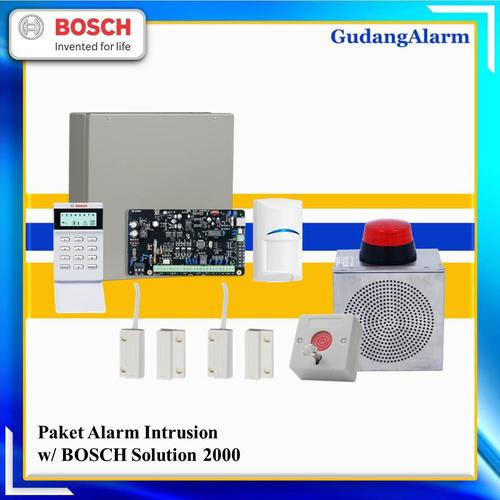 Jual Paket Alarm Intrusion Bosch Solution 2000 - Security Alarm System ...
