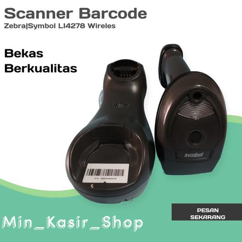 Promo ZEBRA Li-4278 Wireless Barcode Scanner Symbol Li4278 Motorola 1D Bekas - Kota Surabaya ...