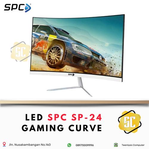 Jual Monitor SPC SP-24 Gaming Curved 24 inch - Kota Denpasar ...