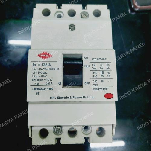 Jual MCCB HPL 125A 3P 16KA HPL ELECTRICK - Jakarta Pusat - INDO KARYA PANEL | Tokopedia