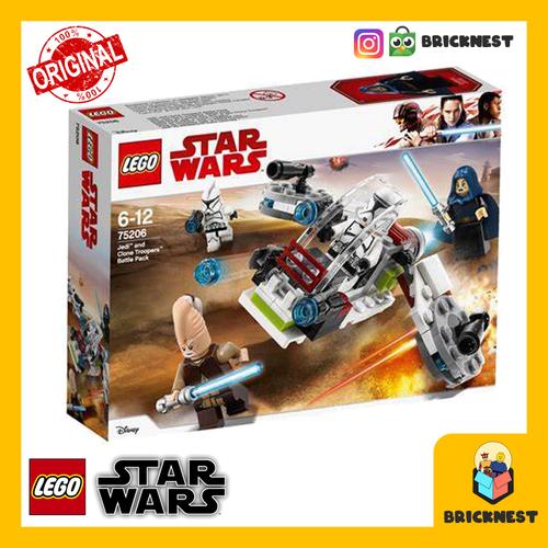 Jual LEGO 75206 Star Wars - Jedi and Clone Troopers Battle Pack ...