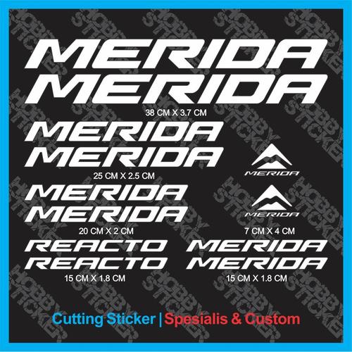 Jual GI939 Decal Frame Merida Sticker MTB Stiker Sepeda Custom New ...