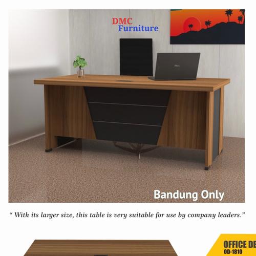 Jual Meja Kantor Meja Direktur/Manajer Meja Tulis Office Desk OD 1810 ...