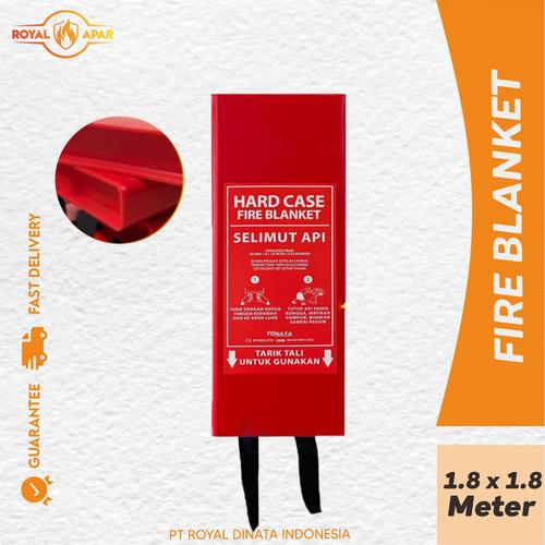 Jual Fire Blanket / Selimut Api Tonata 1,8 x 1,8 m / Hard Case - Kab ...