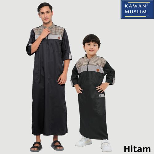 Promo Jubah Gamis Pria Couple Dewasa dan Anak Original Kawan Muslim ...