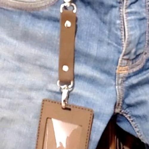 Jual Lanyard ID Card Kulit Custom - Double Strap Pendek & Panjang ...