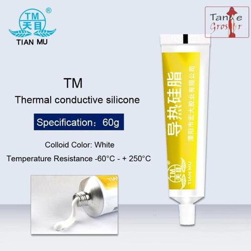 Jual THERMAL TIAN MU CONDUCTIVE SILICONW WARNA WHITE ORIGINAL - Jakarta ...
