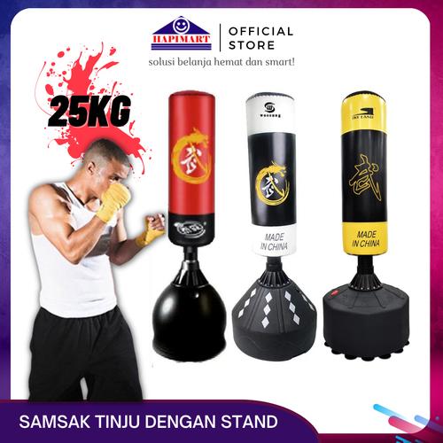 Jual Samsak Tinju Import + Stand Ukuran 25Kg/Punching Bag Samsak Boxing ...