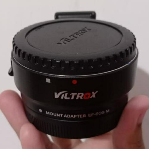 Jual Viltrox Mount Adapter EF-EOS M Canon Mirrorles Lens Adaptor Auto ...