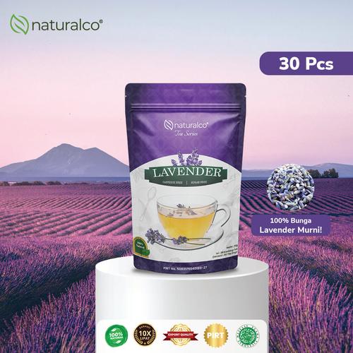 Jual Naturalco Lavender Tea 30 Tea Bags | Teh Bunga Lavender 30 Kantong ...