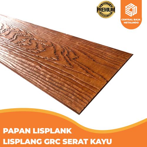 Jual KALSIPLANK PAPAN LISPLANK LISPLANG GRC SERAT KAYU - Cokelat - Kota ...