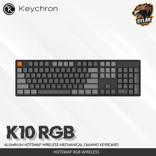 Jual Keychron K10 RGB Aluminum Hotswap Wireless Mechanical Gaming ...