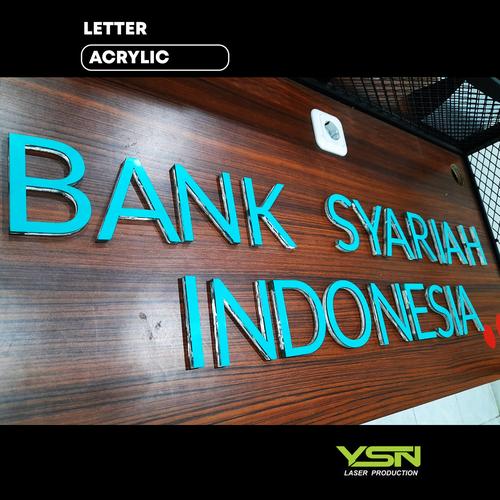 Jual Letter Akrilik I Huruf Timbul - Kota Surabaya - YSN Laser | Tokopedia