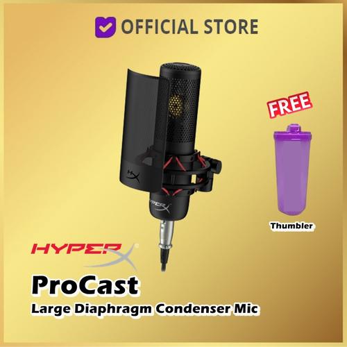 Promo HyperX ProCast Large Diaphragm Condenser Mic Pro Cast Microphone ...
