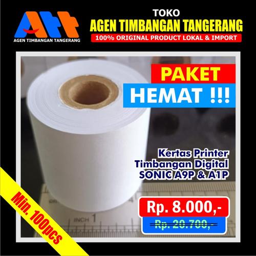 Jual Kertas printer timbangan a9p a1p PAKET HEMAT Paling Murah - Kab ...