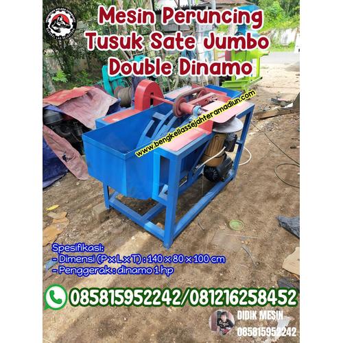 Jual Mesin Peruncing Tusuk Sate Jumbo Double Dinamo 1 Hp - Kab. Madiun ...