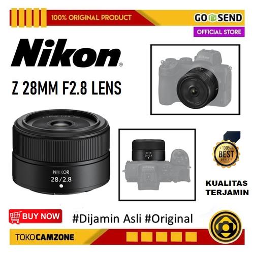 Promo Nikon Z 28mm f2.8 Fullframe Nikkor Z 28 f/2.8 - GARANSI RESMI ...