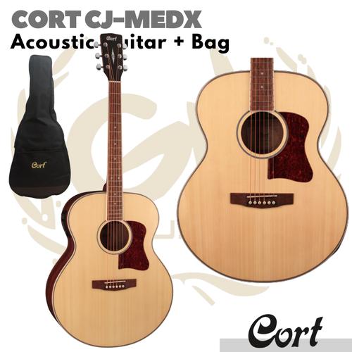Promo CORT CJ-MEDX Acoustic Electric Guitar | Gitar Akustik Elektrik CJ ...