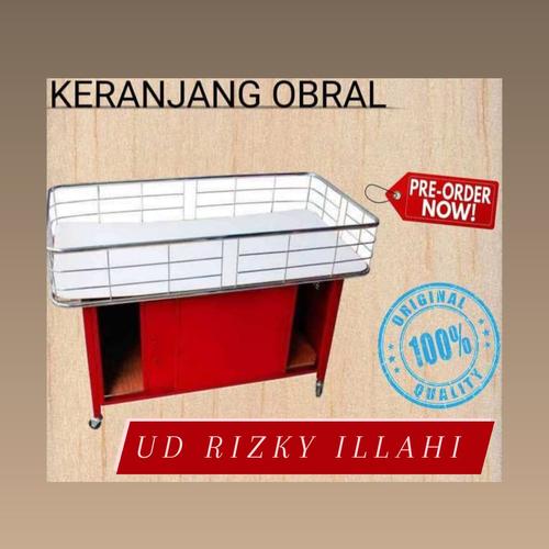 Jual rak wagon obral rak keranjang rak obral rak baju - Kab. Bekasi - UD Rizki illahi | Tokopedia
