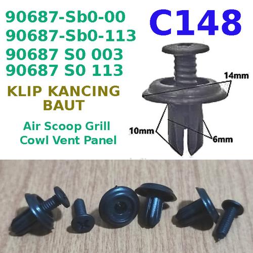 Jual Klip Kancing Univ Honda Interior Trim Panels Dashboards Boot ...