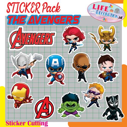 Jual STIKER THE AVENGERS / STICKER PACK AVENGER - Kota Tangerang ...