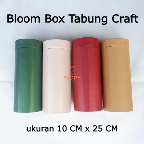 Jual [ 10 CM x 25 CM ] Bloom Box Craft / Bloom Box Tabung / Bloom Box ...