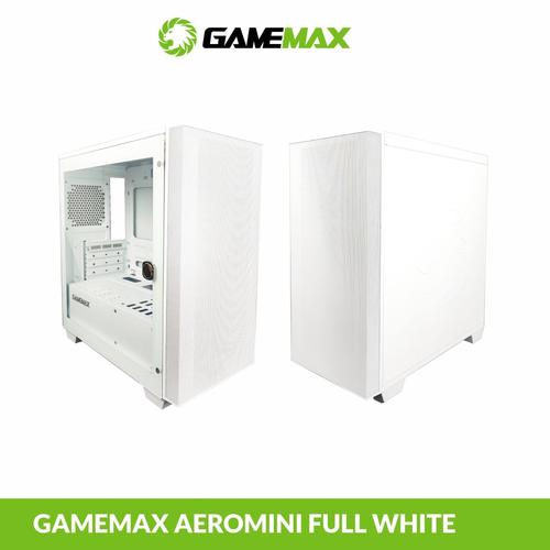 Jual GAMEMAX AERO MINI FULL WHITE MICRO ATX GAMING PC CASE - Kota ...