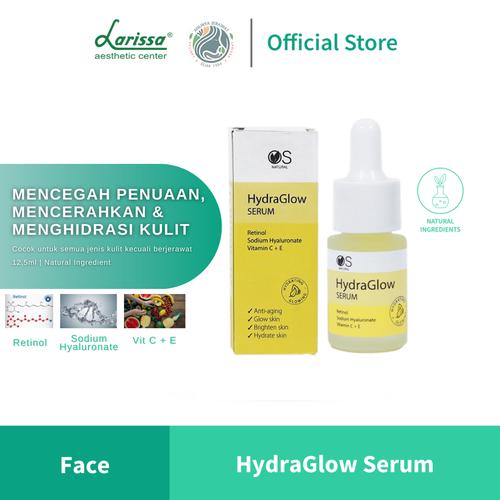Jual Larissa HydraGlow Serum – Hydrating+Glowing Serum Retinol anti ...