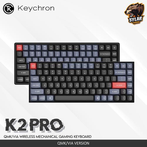 Jual Keychron K2 Pro / K2-Pro QMK/VIA Wireless Mechanical Gaming ...