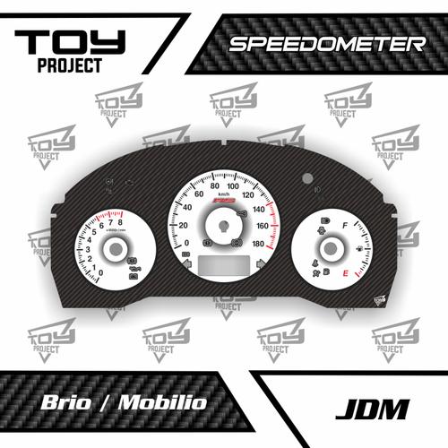 Jual panel speedometer honda brio mobilio jdm - putih jdm - Jakarta ...