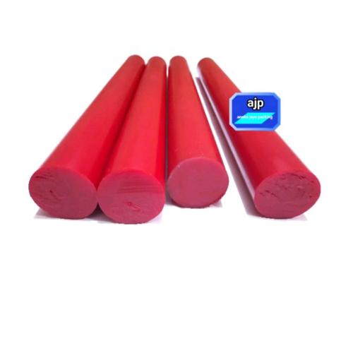 Jual Polyurethane Rod 100mm x 100cm As Pu Merah Batangan - Jakarta ...
