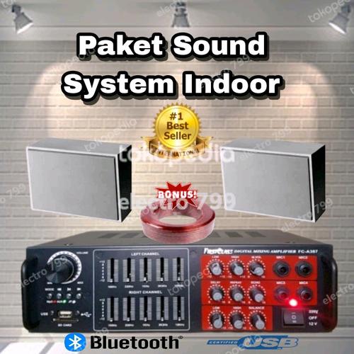 Jual Paket Sound System Indoor isi2 (cafe,resto,kantor,sekolah,aula,dll ...
