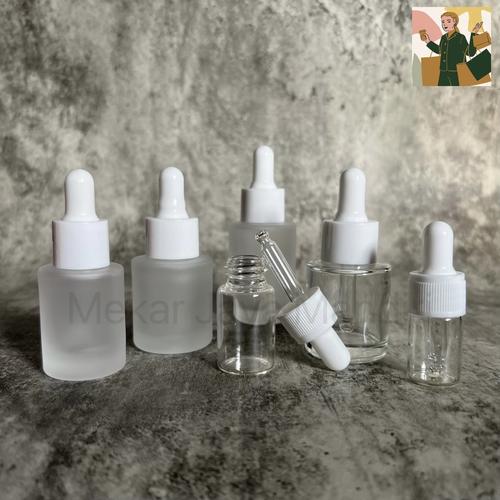 Jual Botol Serum Botol Pipet 5ml 10ml 15ml 20ml 30ml Kaca Frosted Buram ...