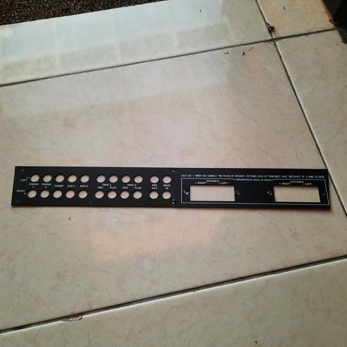 Jual Cover Tutup Input dan Terminal Speaker Belakang Amplifier Sansui ...